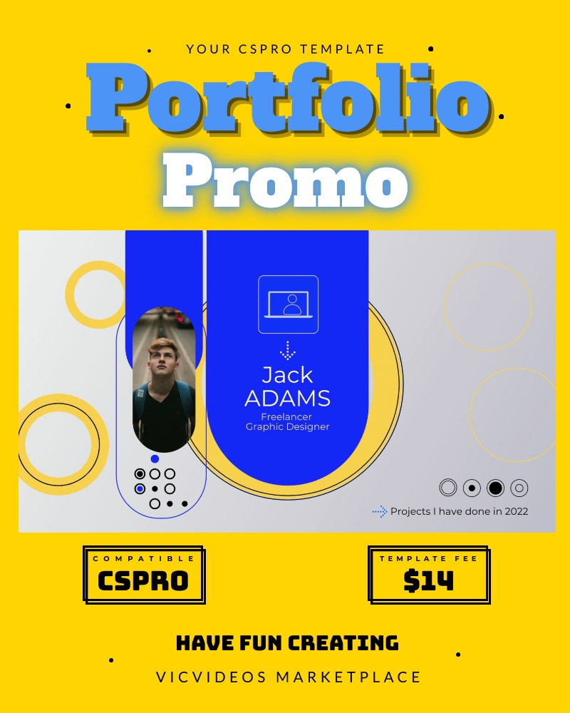 Portfolio Promo Template - vicvideos