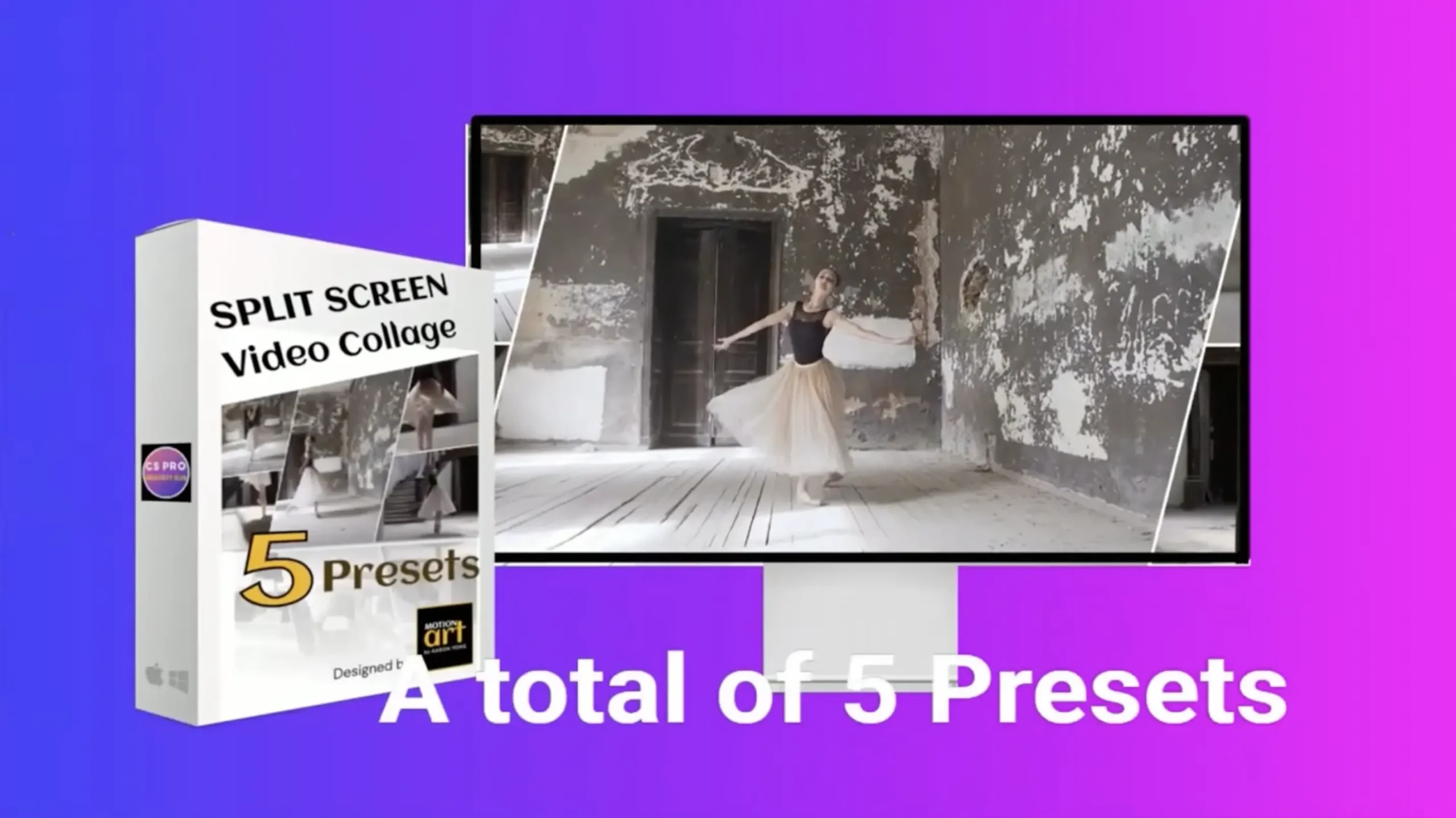 Video Collage Template - vicvideos